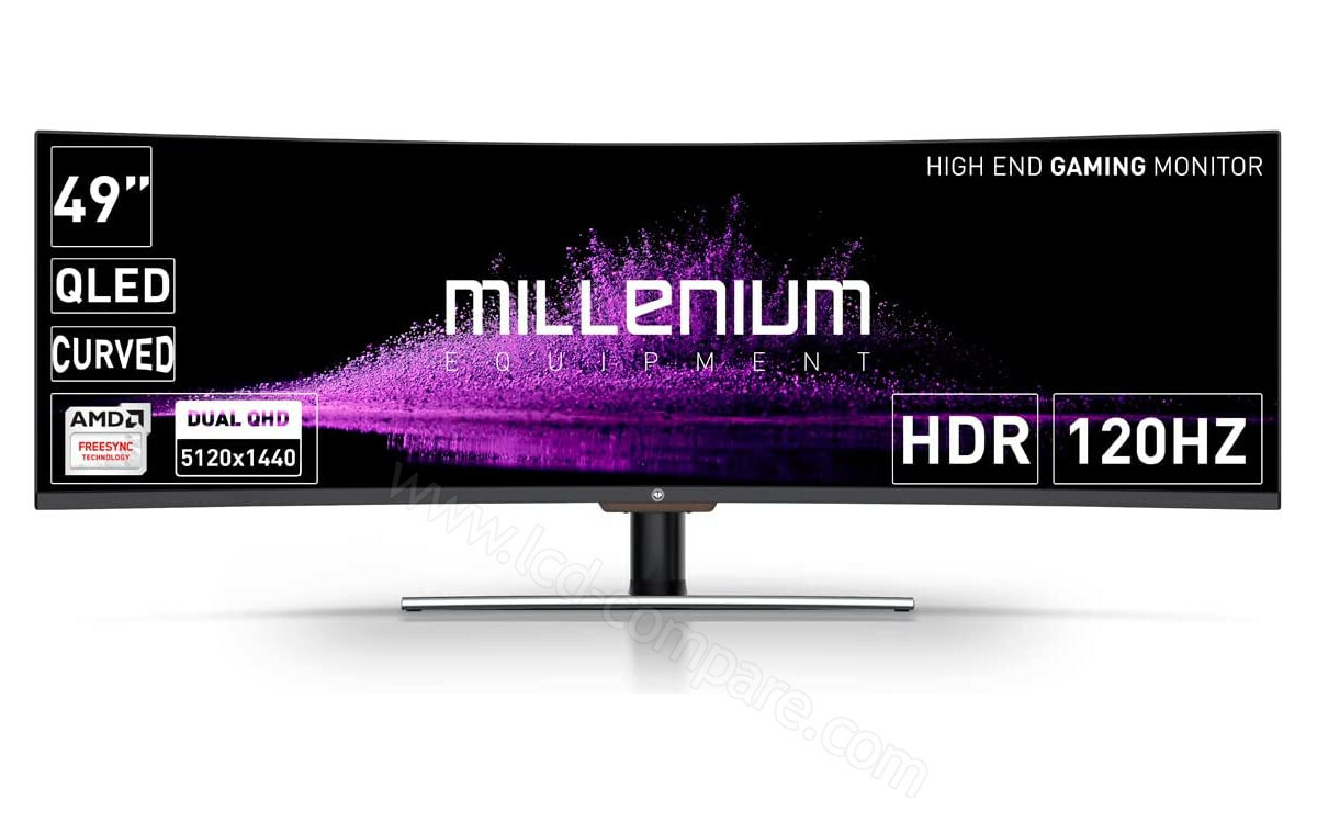 Millenium 49" QLED MD49DQHD - Ecran PC - Rue du Commerce - inactif