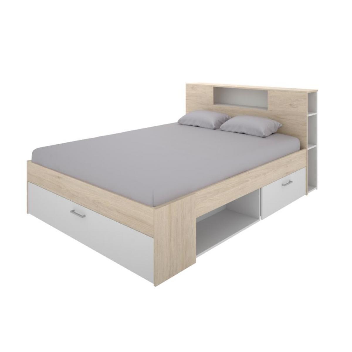 Lit complet - Pack lit sommier matelas - Rue du Commerce
