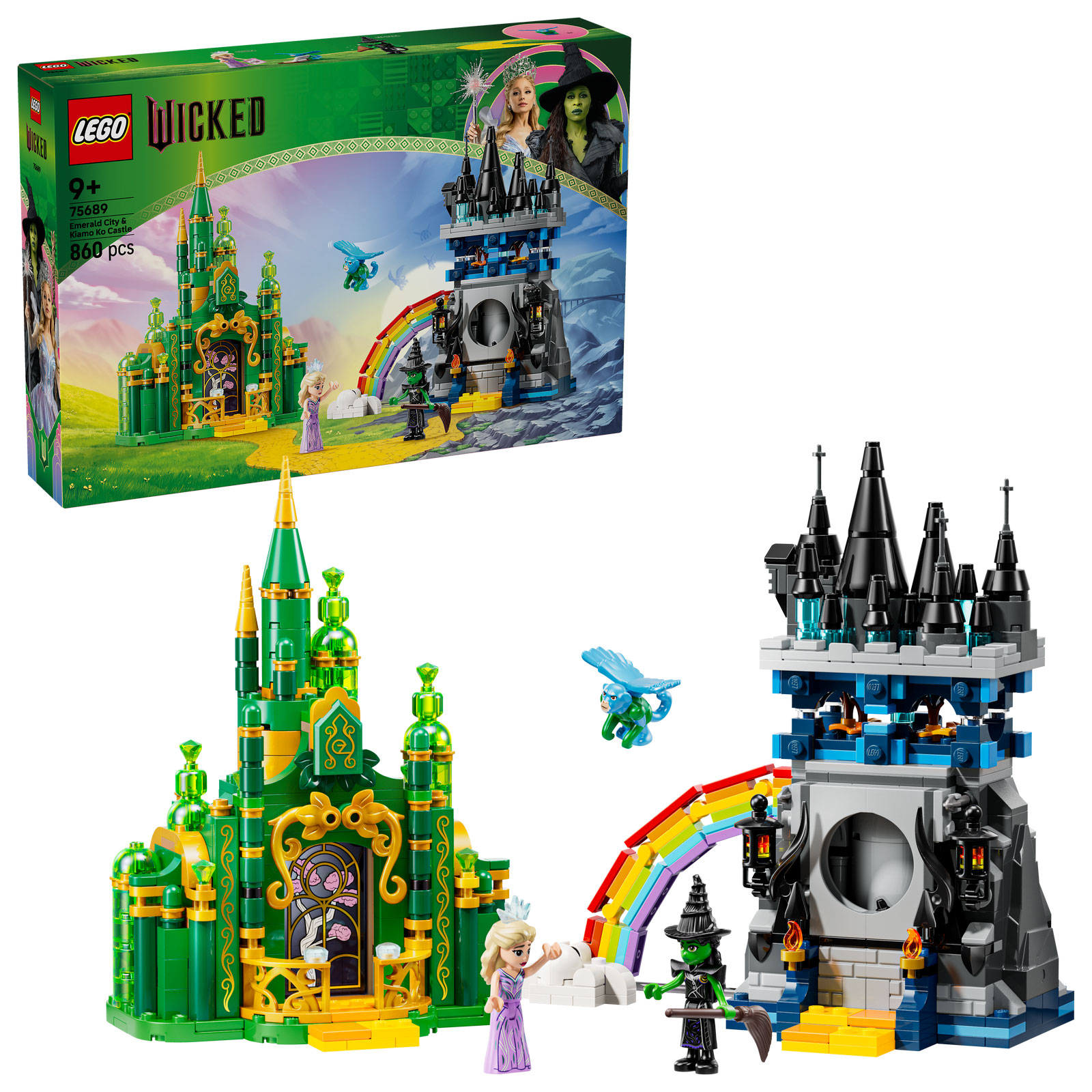 LEGO Wicked 75689 Emerald City et le Château de Kiamo Ko - Lego - Rue ...