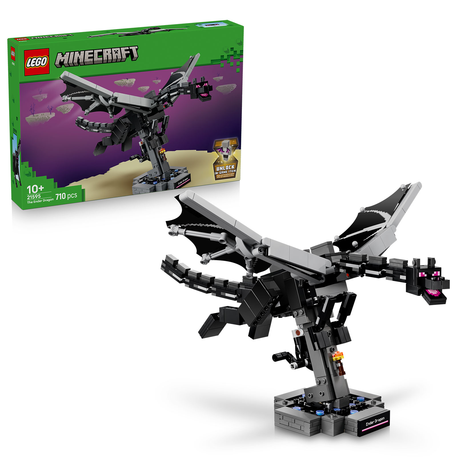 LEGO Minecraft 21595 Le Dragon de l'Ender - Lego - Rue du Commerce