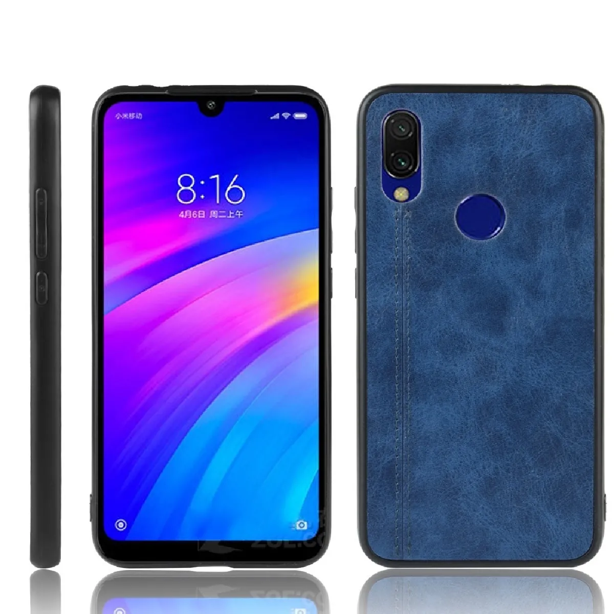 Wewoo Coque Xiaomi Redmi 7 - Bleu - Coque & étui smartphone - Rue du ...