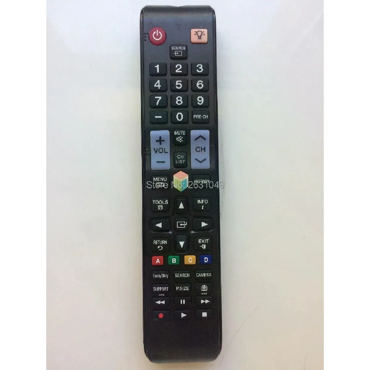 Télécommande TV Samsung 3D Smart - Noir - Accessoires TV - Rue du Commerce