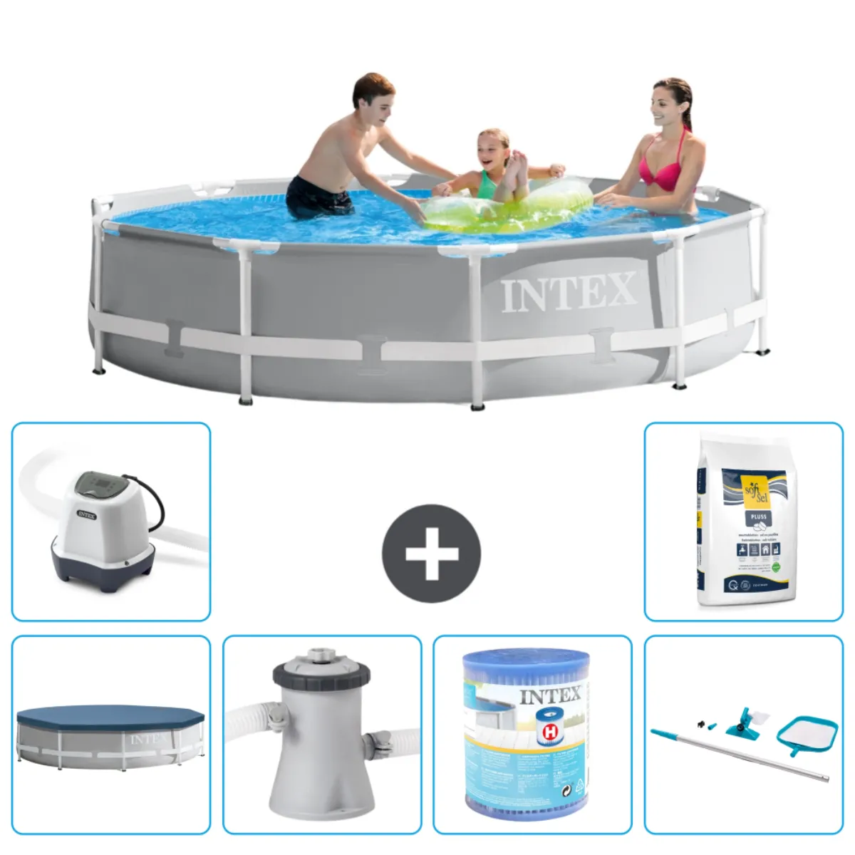 INTEX Prism Frame - 305 x 76 cm - Piscine - Rue du Commerce