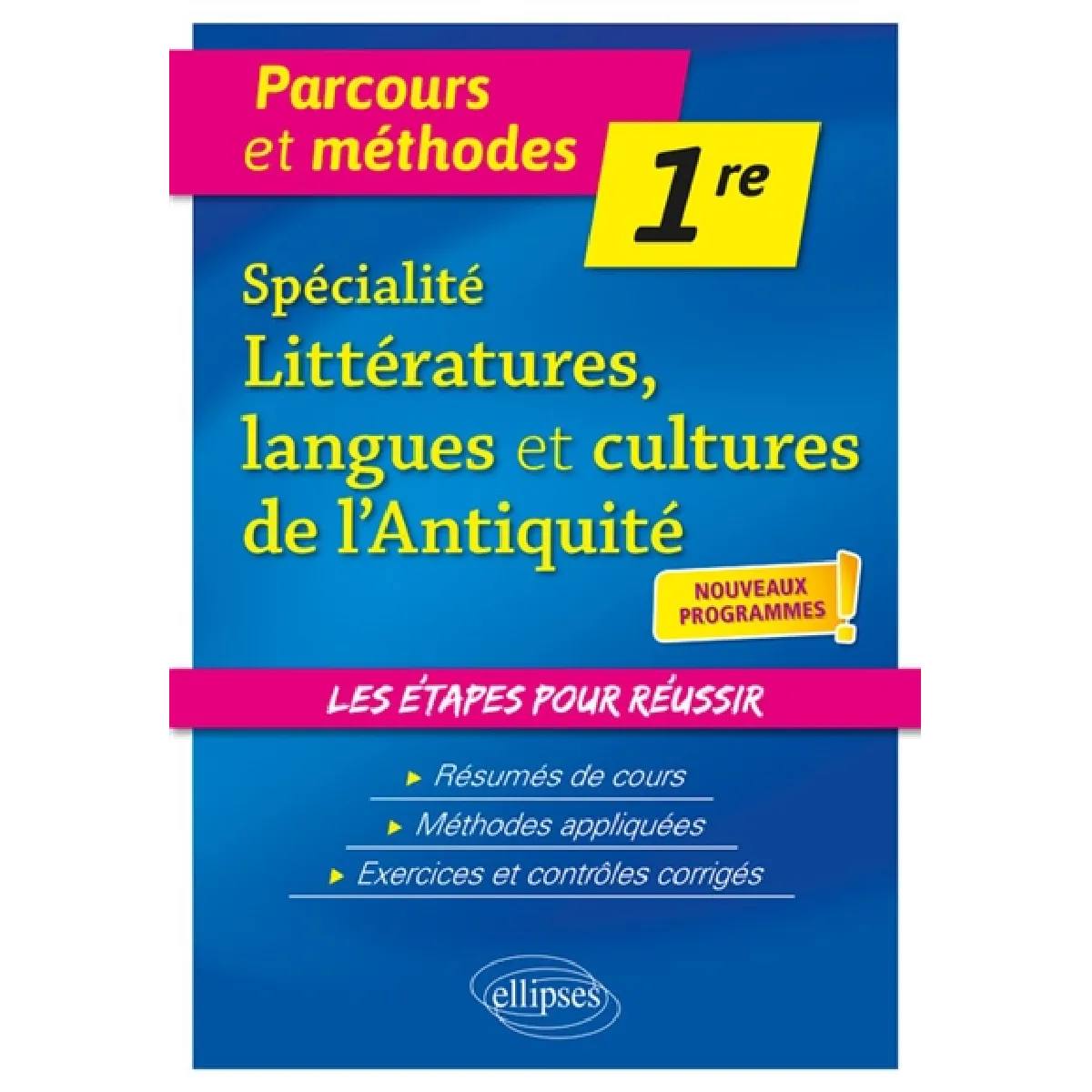 Spécialité littérature, langues et cultures de l'Antiquité 1re ...