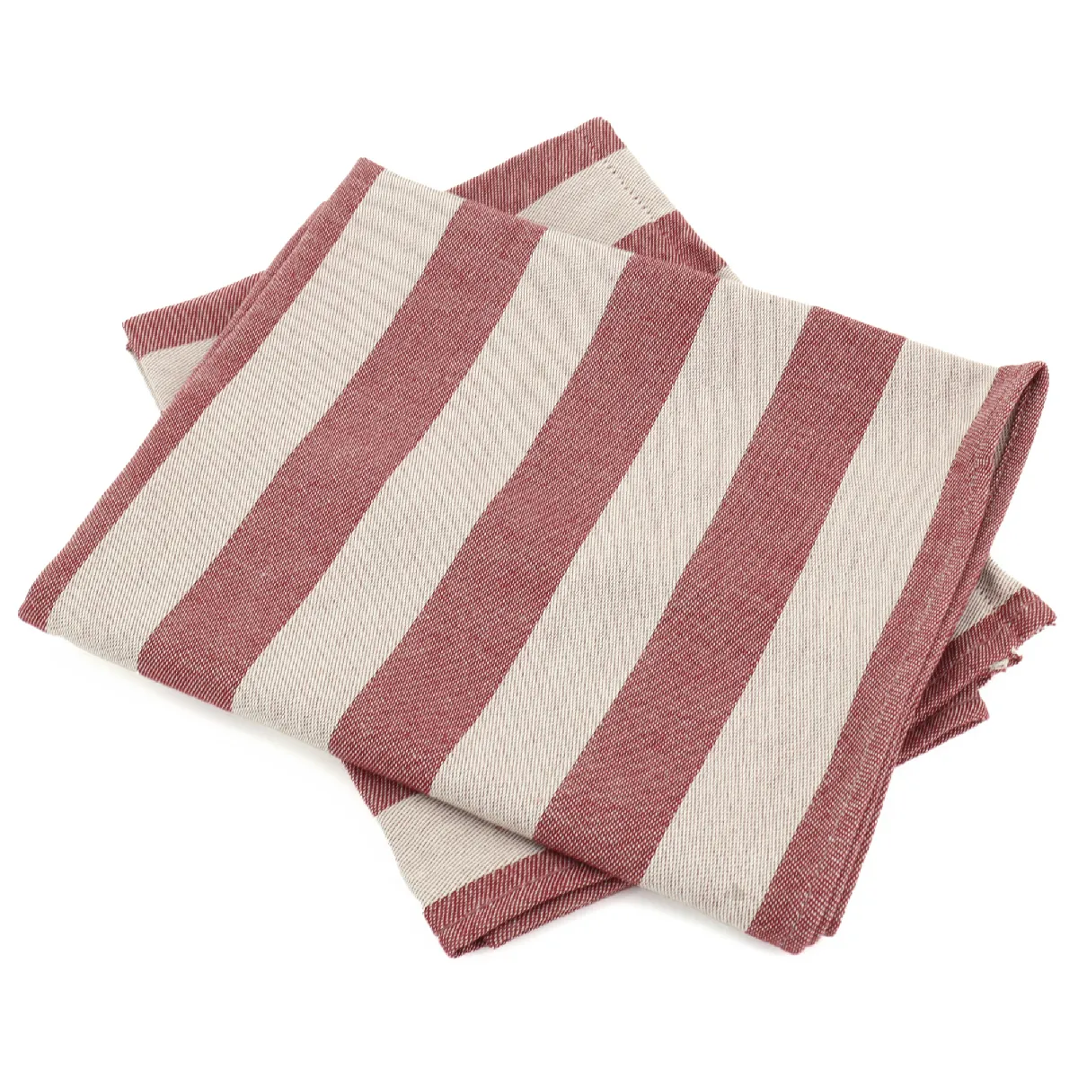 Linnea torchons de cuisine coton PAT - Lot de 2 rouge - Serviette de ...