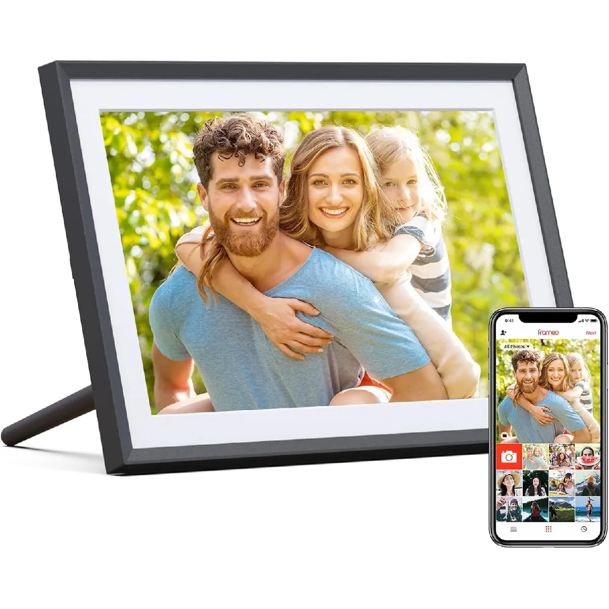 Cadre Photo Numérique ARZOPA P101W - Cadre photo numérique - Rue du ...