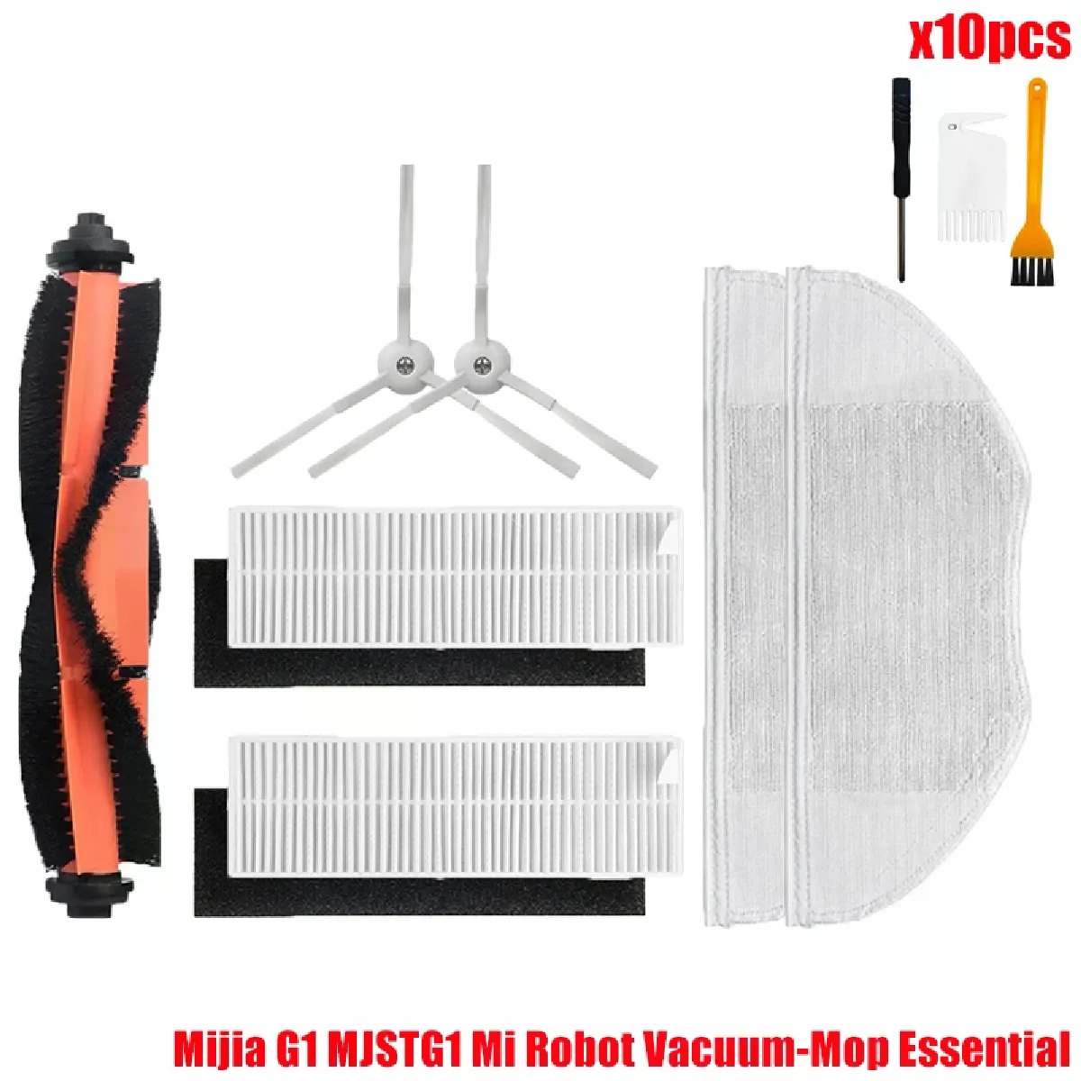 Couvercle de brosse latérale/principale pour aspirateur robot Mijia G1 ...