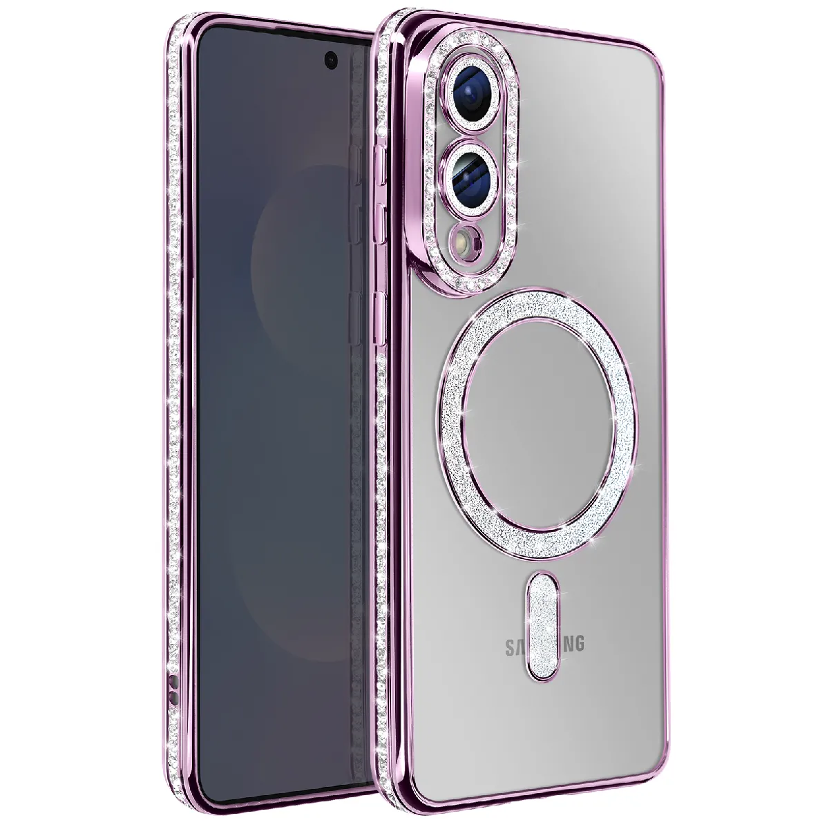 Avizar Coque pour Galaxy S25 Edge Compatible MagSafe avec Contour ...