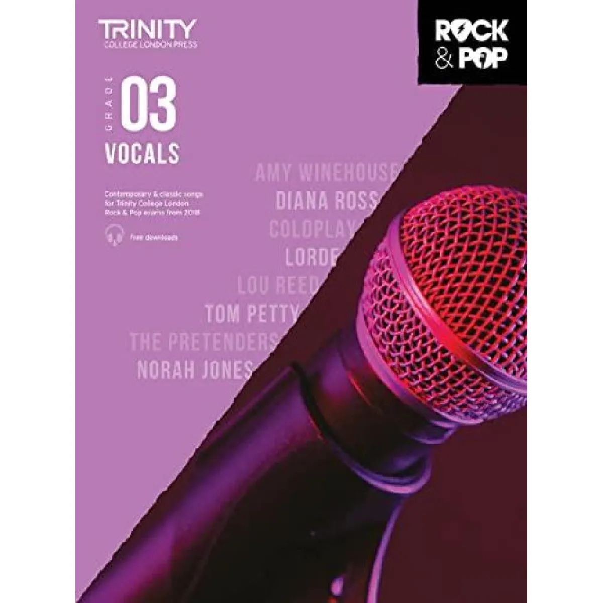 Trinity College London Rock amp Pop 2018 Vocals Grade 3 - Musique - Rue ...