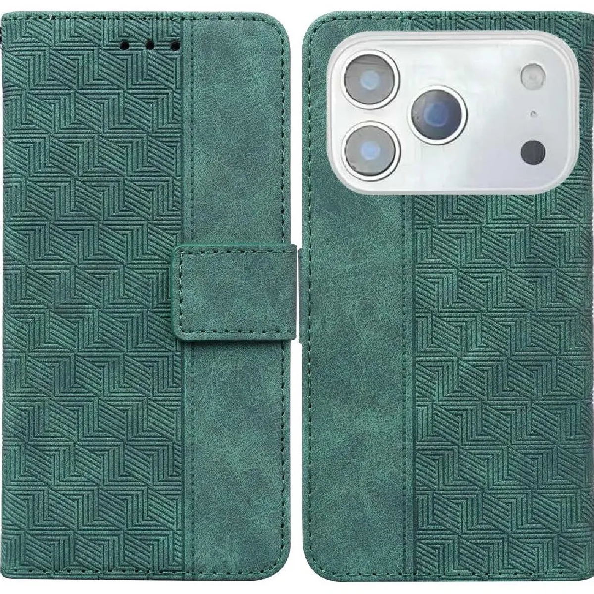 Flip Étui Pour iphone 17 Pro Max Portefeuille Couverture Flip Folio ...