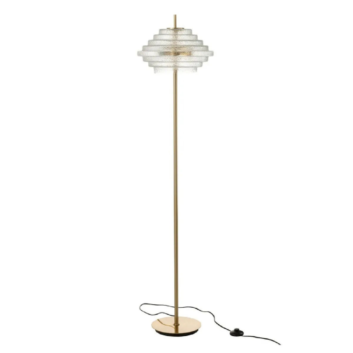 Paris Prix Lampadaire Design Merla 154cm Transparent - Lampadaire - Rue ...