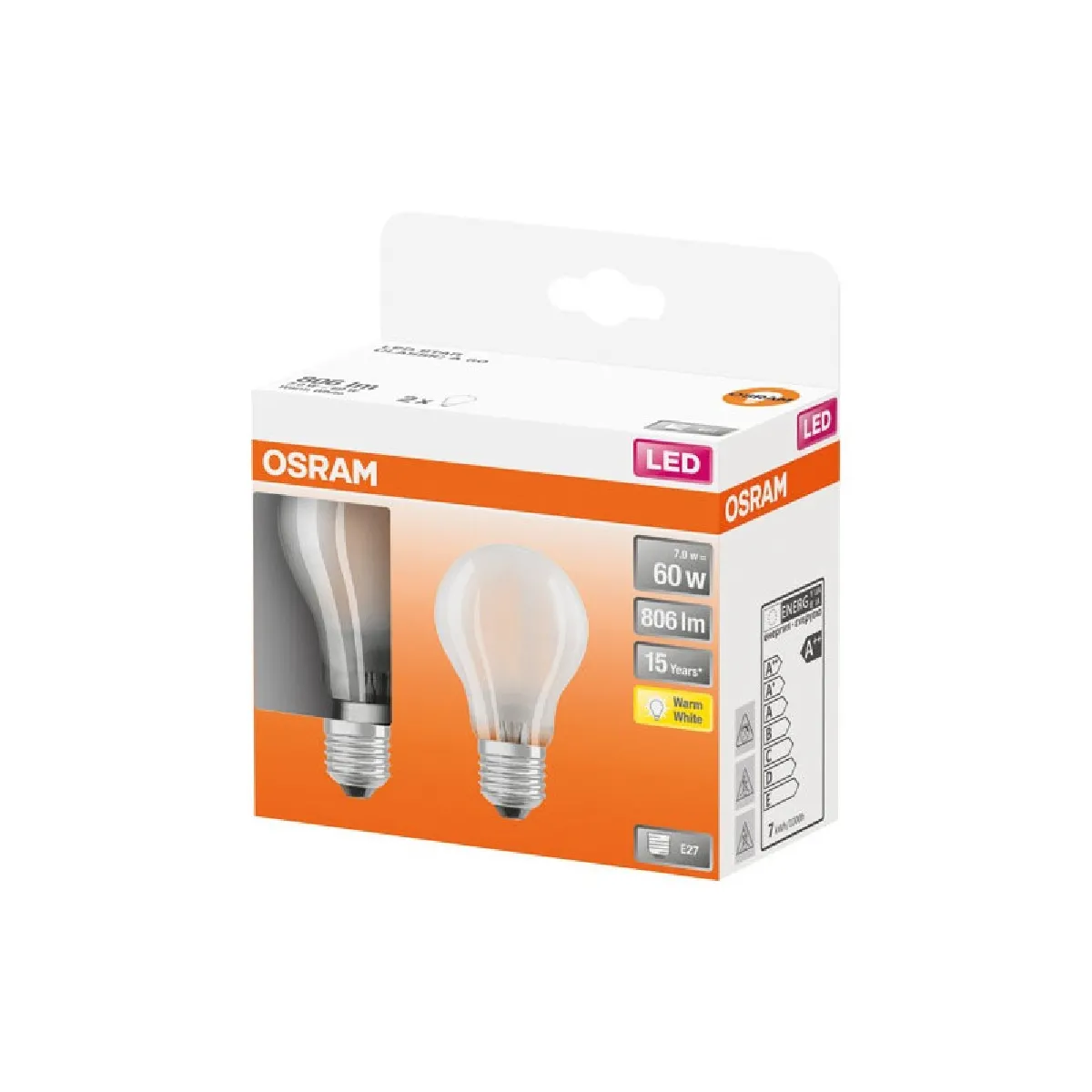 Osram ampoule LED E27 standard - Ampoule LED - Rue du Commerce