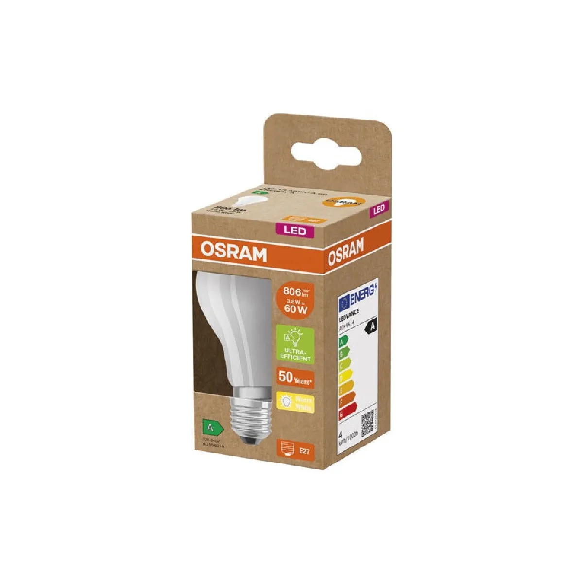 Osram Ampoule LED E27 standard - Ampoule LED - Rue du Commerce