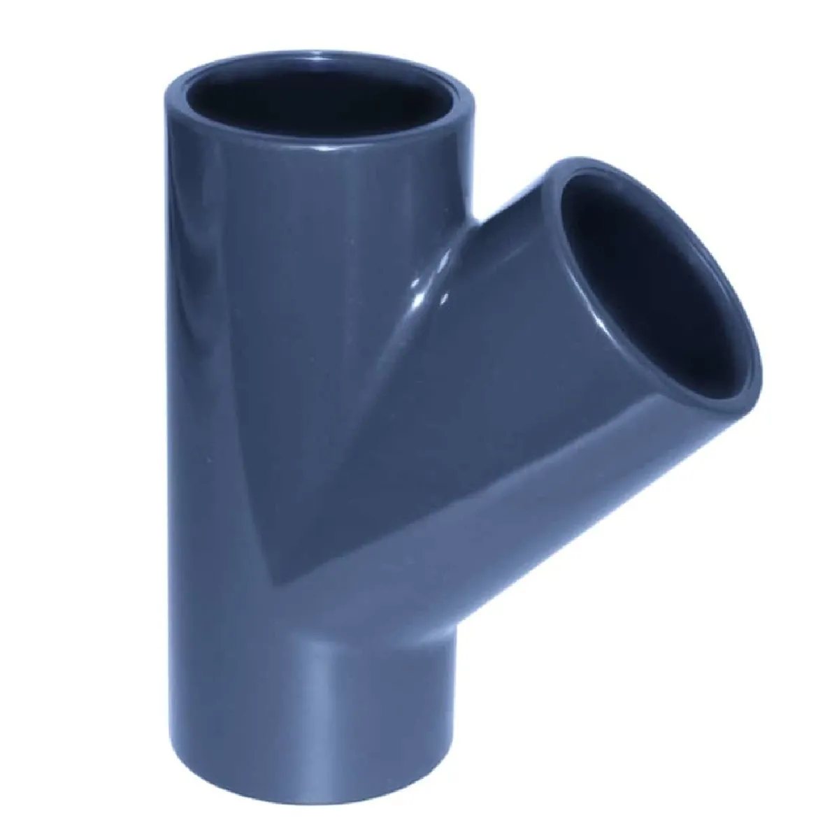 boni-shop Raccord PVC 25mm, T PVC 45° avec Manchon, PVC-U - Tuyau PVC ...
