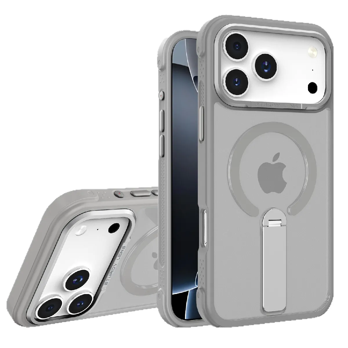 Coque iPhone 14 Pro Max avec Support Rotatif Magnétique - Charge Sans ...