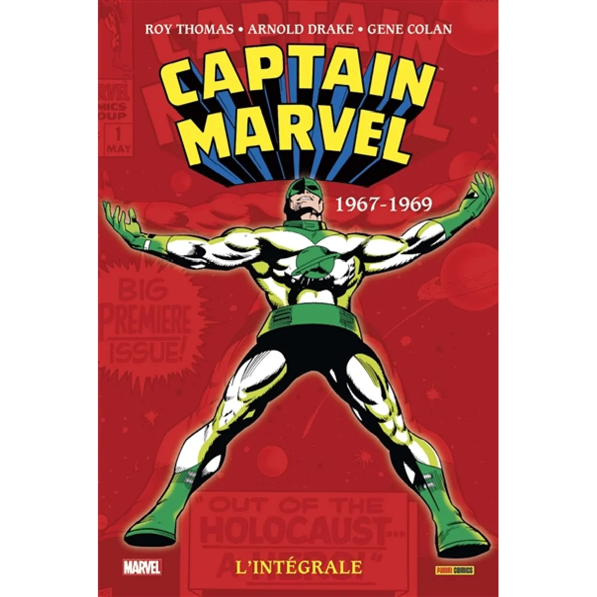 Captain Marvel : l'intégrale. 1967-1969 · Occasion - Comics - Rue du ...