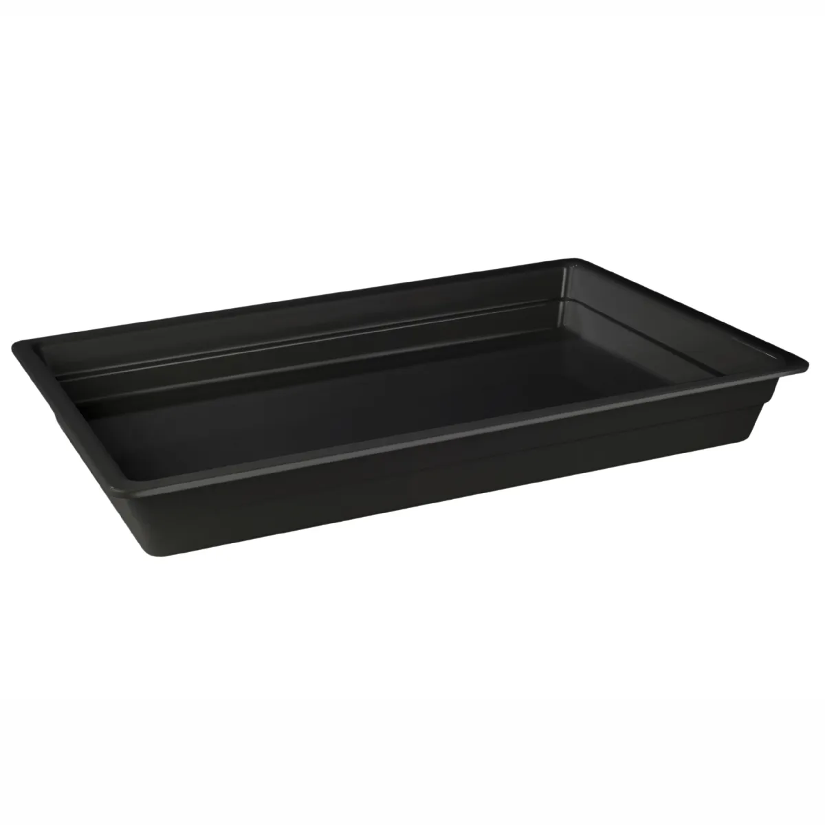 Plat en Mélamine Noir GN 1/1 - H 20 à 65 mm - Pujadas - Plat - Rue du ...