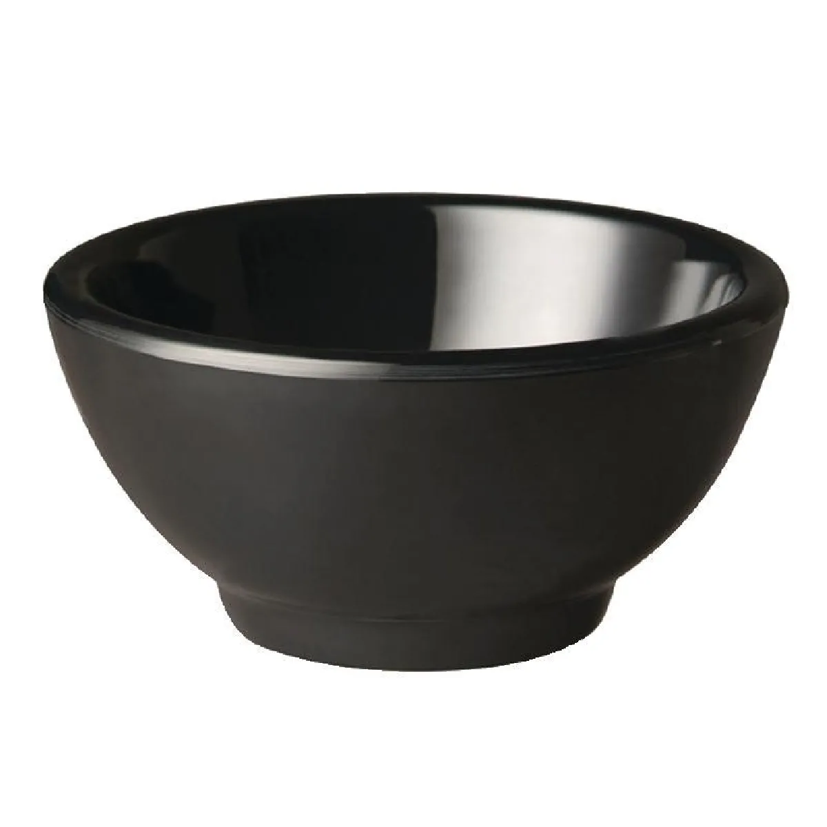 Bol rond en mélamine noir Pure 90 mm - APS - Bol & coupelle - Rue du ...