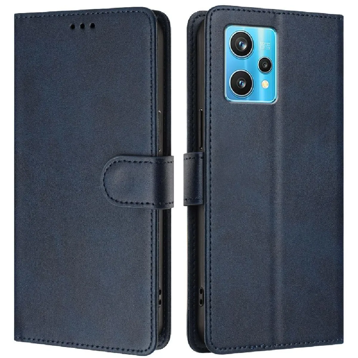 Style classique Étui Pour rabotant Realme Narzo 50 Pro Blocage RFID ...