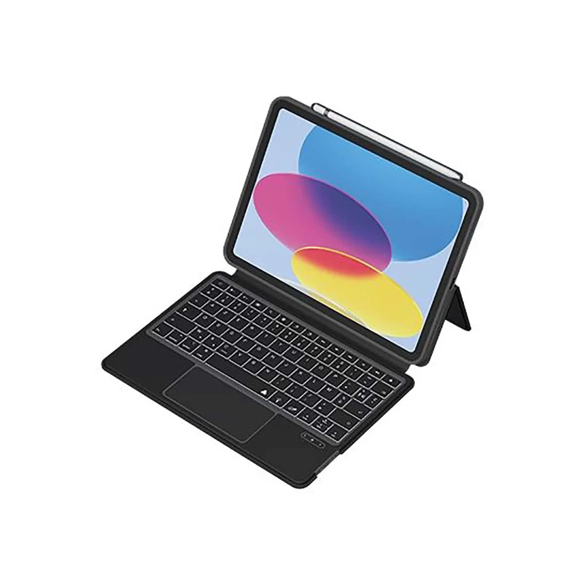 MW Étui pour iPad 10.9" Folio Quick Note avec Clavier QWERTY US ...