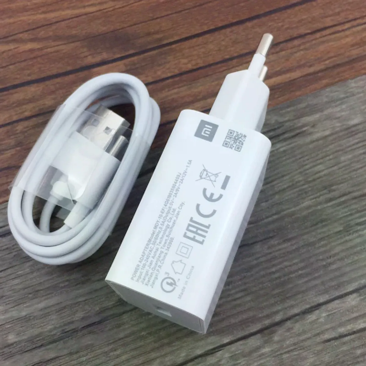 General Chargeur rapide d'origine Xiaomi 18 W QC 3.0, adaptateur ...