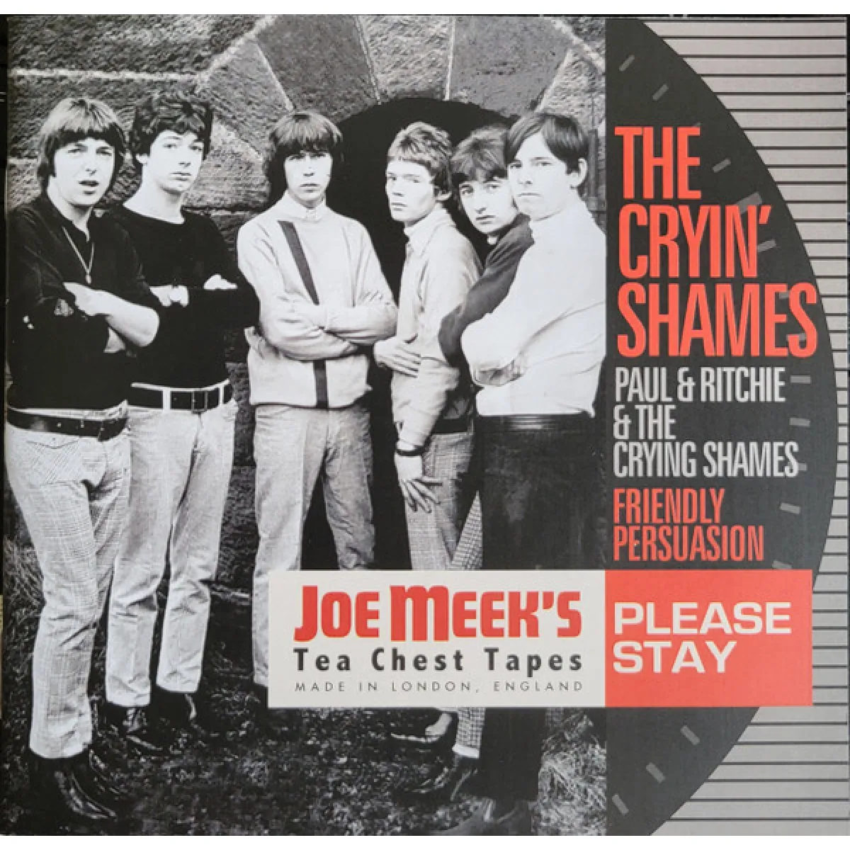 The Cryin' Shames - Please Stay - CD - Rue du Commerce