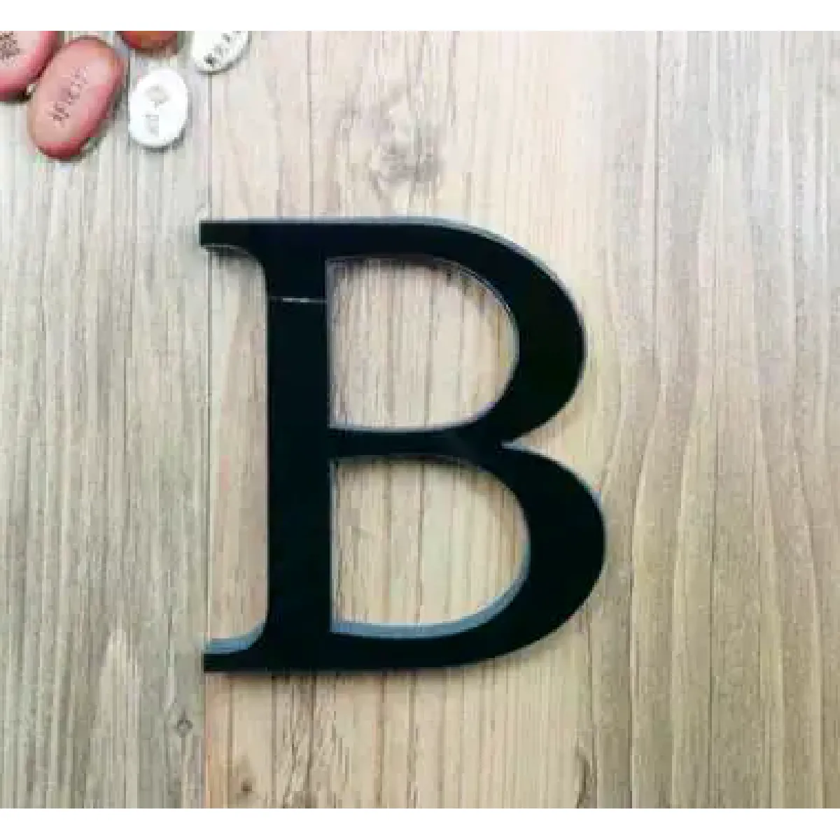 Autocollant mural miroir acrylique lettres anglaises 3D DIY, affiche ...