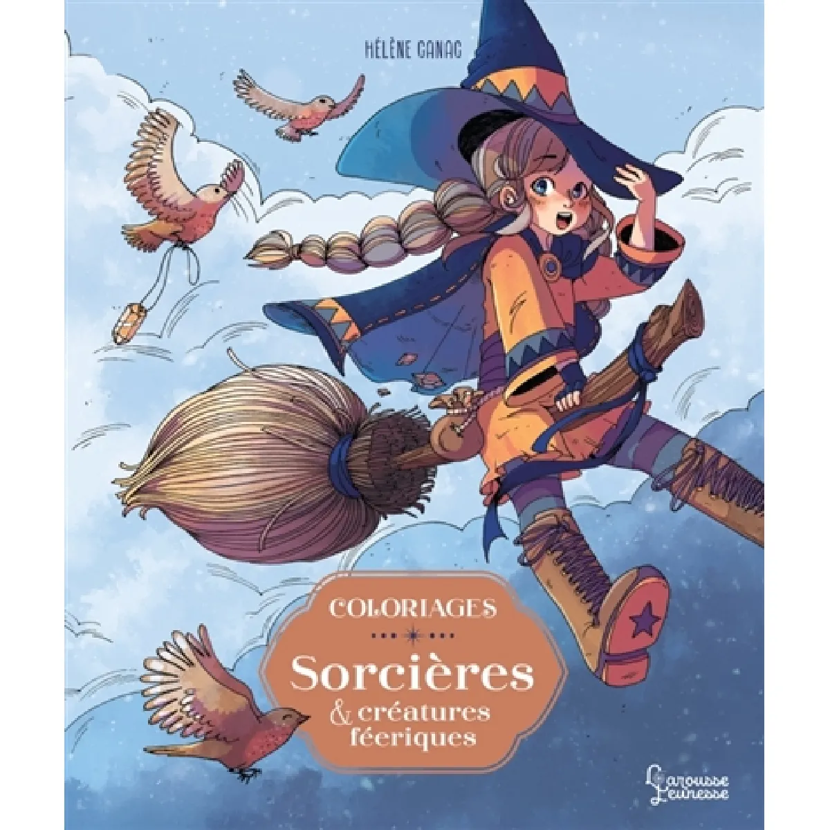 Coloriages : Sorcières et créatures féériques - Coloriages ...