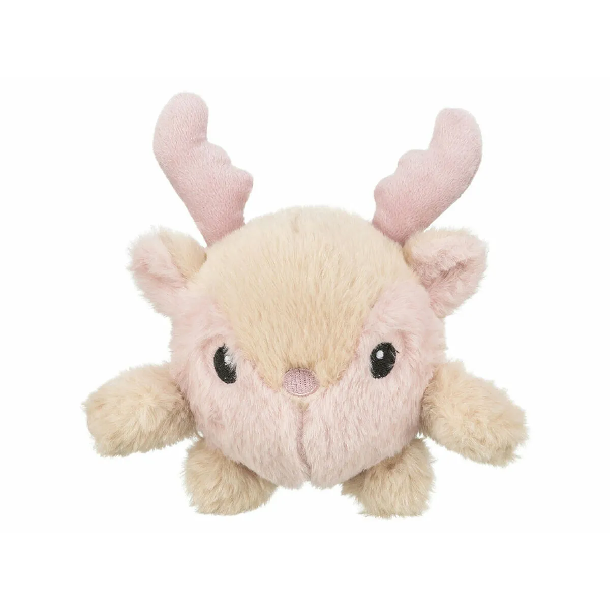 Jouet pour chien en peluche Trixie Beige Rose Polyester renne de noël ...