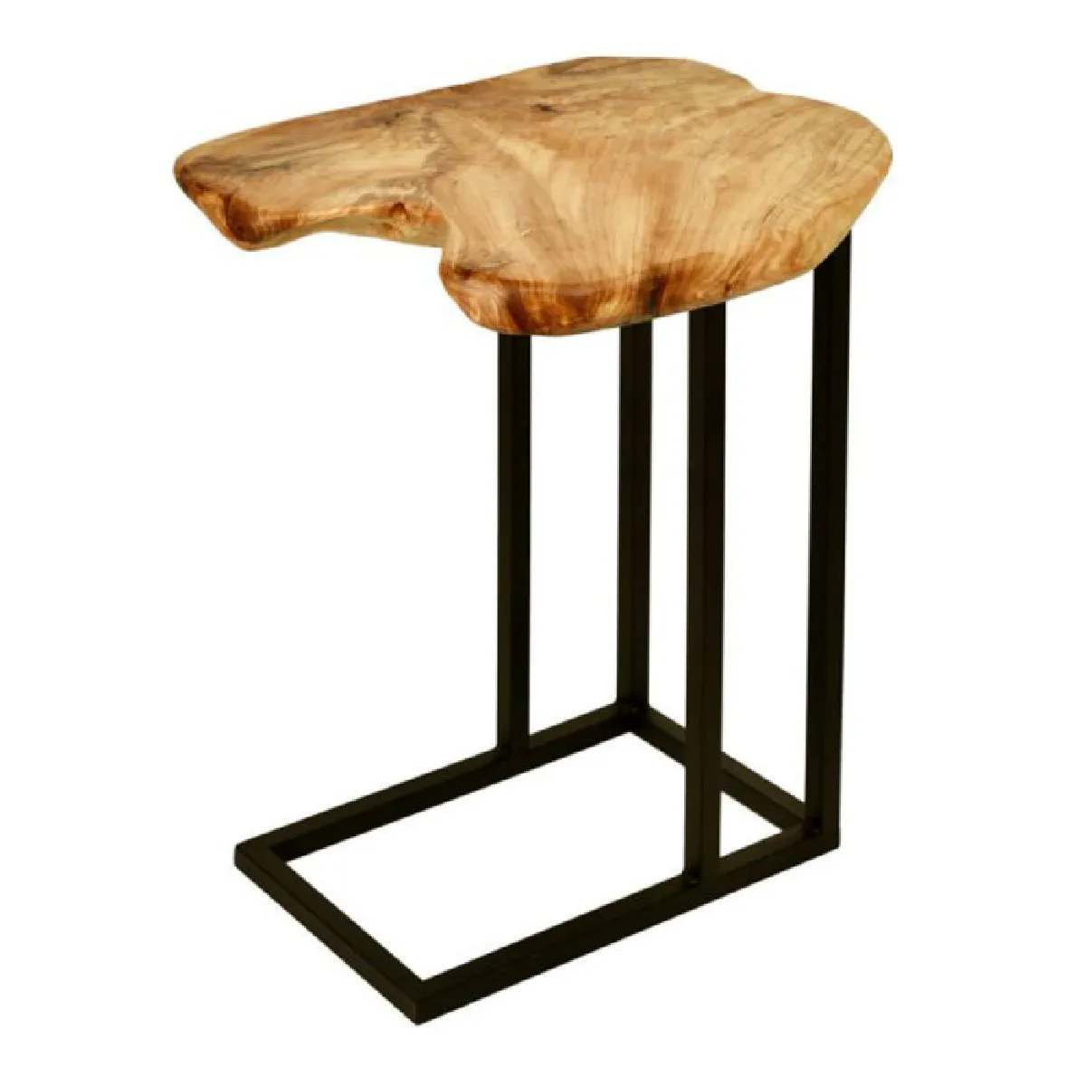 Paris Prix Table d'Appoint en Bois Woody 610 61cm Naturel - Table d ...
