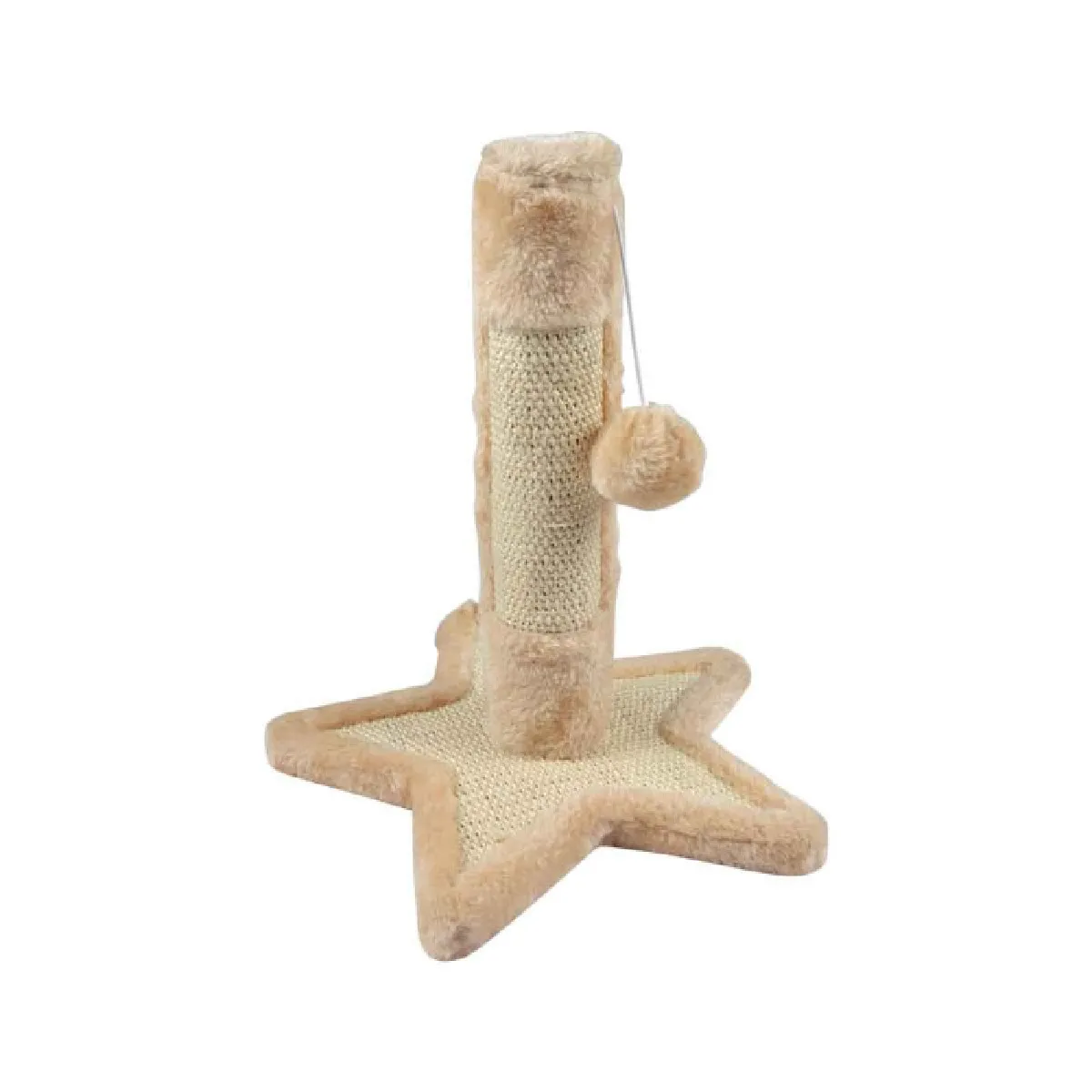 Paris Prix Arbre à Chat avec Socle Étoile 33cm Écru - Arbre à chat ...