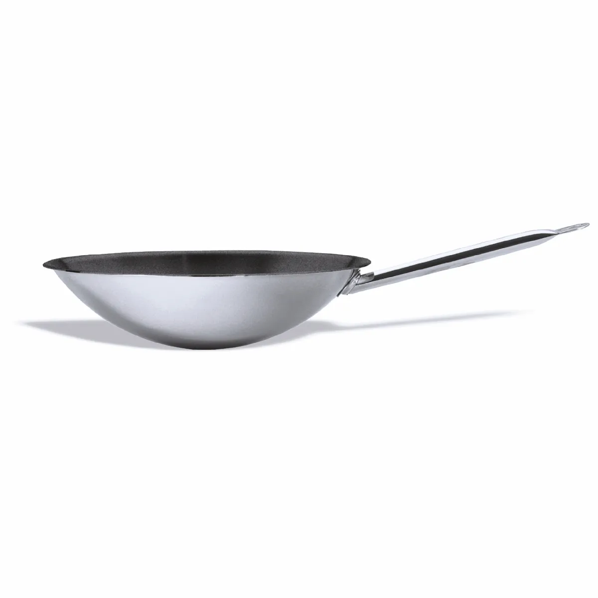 Wok Anti-Adhésif Fond Rond Multi-Métal 36 cm - Pujadas - Poêle & wok ...