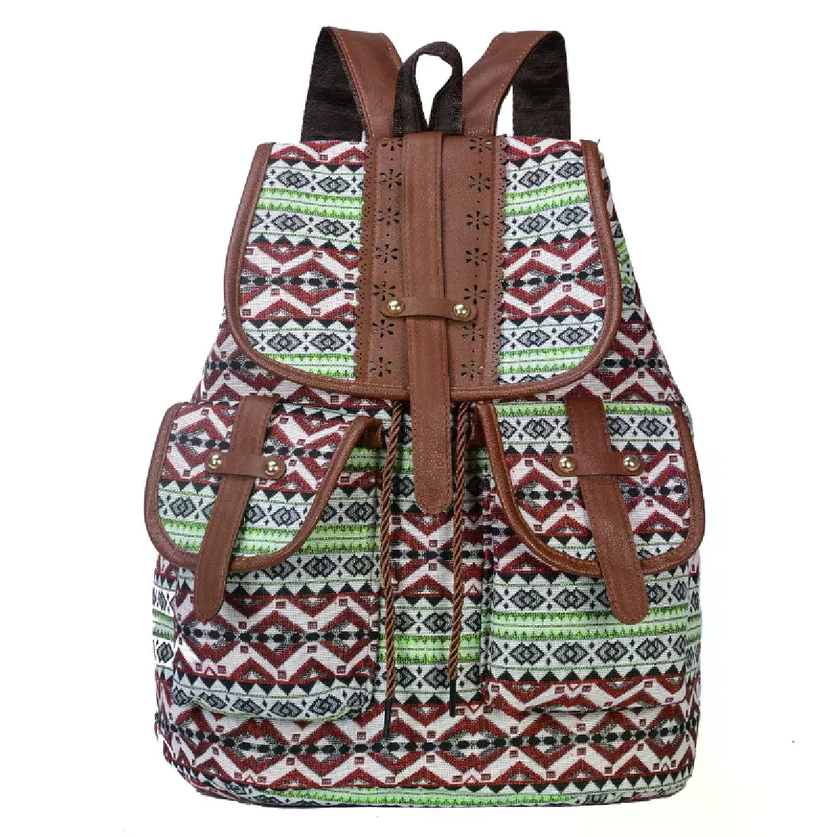 Sac à dos style rétro en toile, sac femme tendance pour les voyages ...