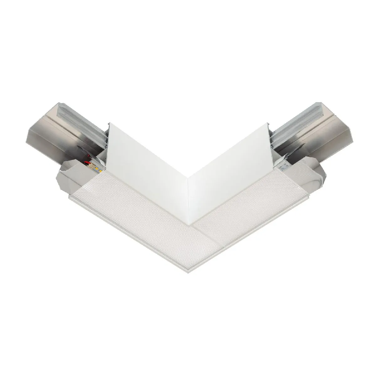 Ledkia Jonction L pour Barre Linéaire LED Turner 8W 4000K Blanc Blanc ...