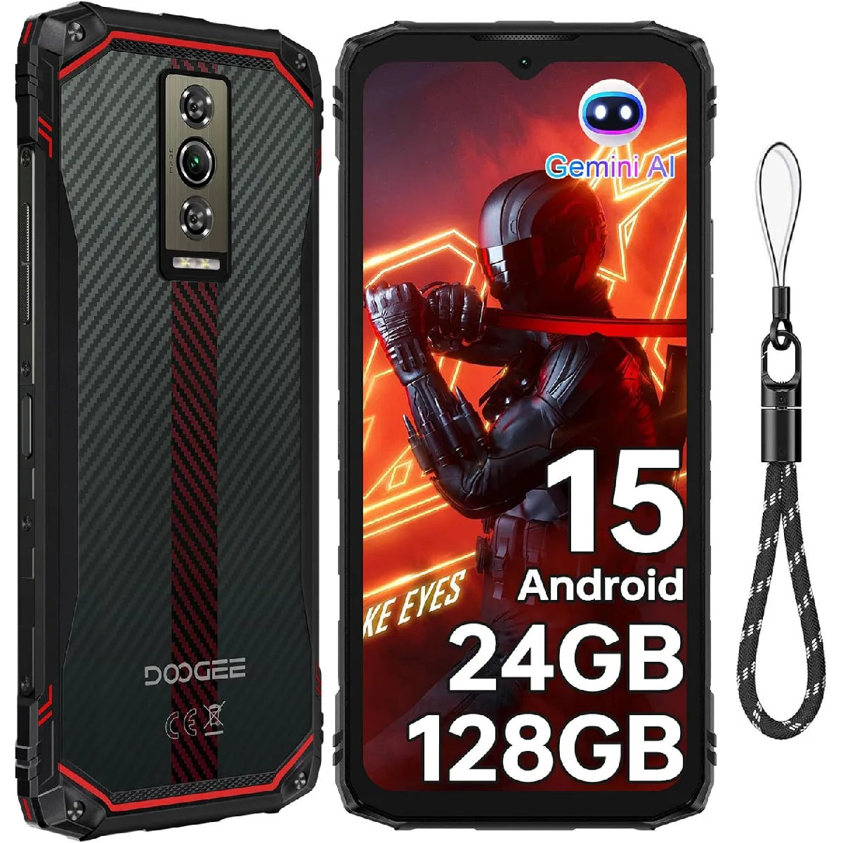 Smartphone Robuste DOOGEE Blade10 Energy Téléphone Portable Incassable ...