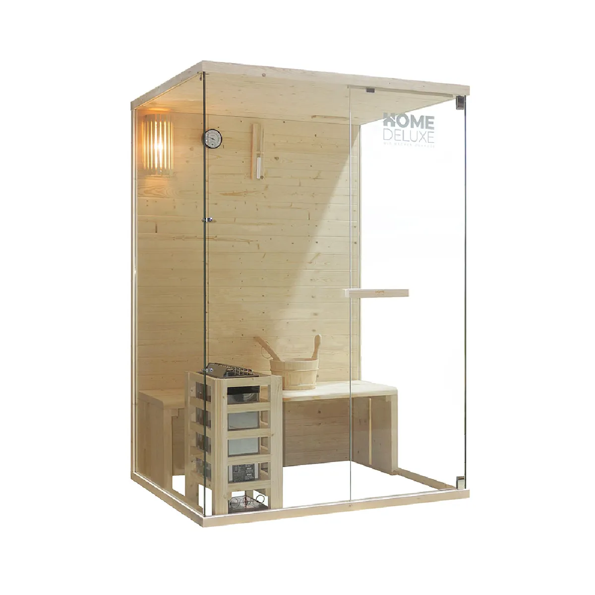 Home Deluxe - Sauna traditionnel ARUNA | Taille : M - Sauna & hammam ...