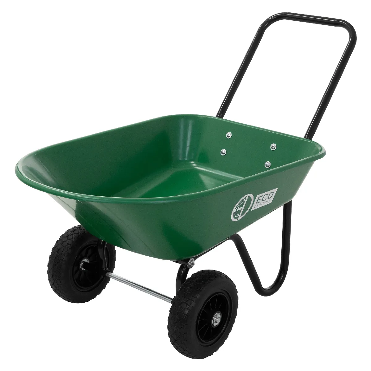 Ecd Germany Brouette de jardin 78 L chariot basculante chantier ...