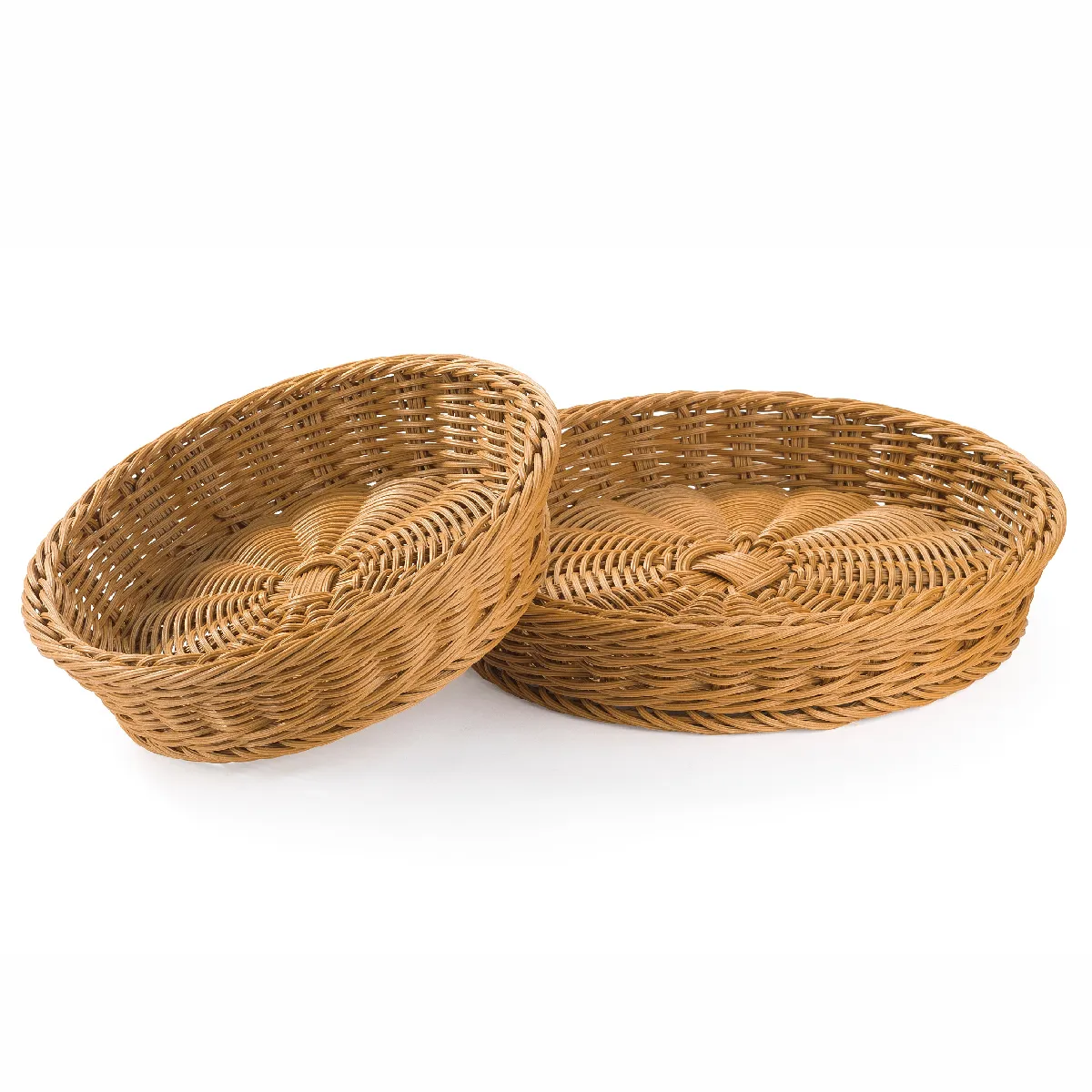 Corbeille à Pain Ronde Marron Foncé Ø 24 cm - Pujadas - Corbeille à ...