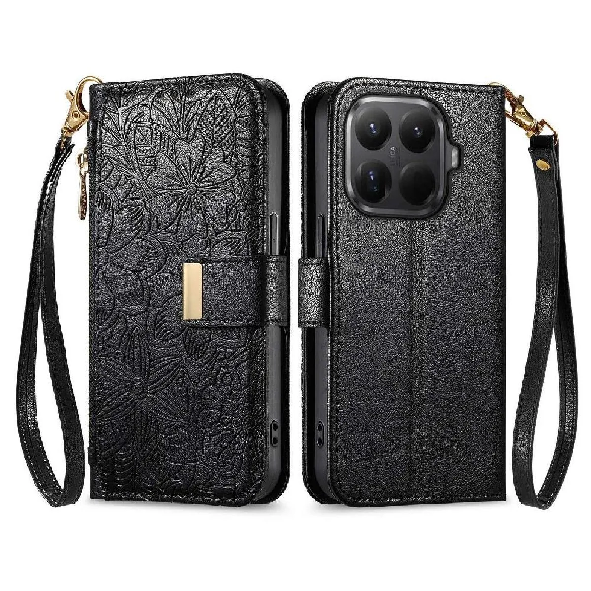 Flip Étui Pour Xiaomi 15T Pro Protection complète Visionnage de bécote ...