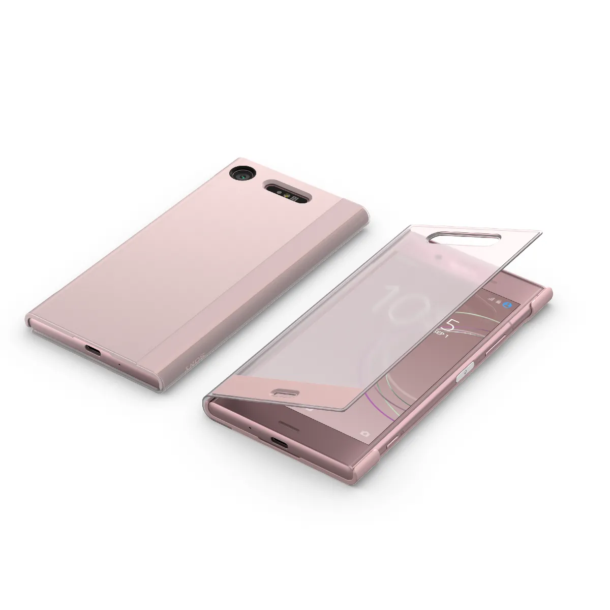 SONY Style Cover Touch SCTG50 - Rose poudré - Coque & étui smartphone ...