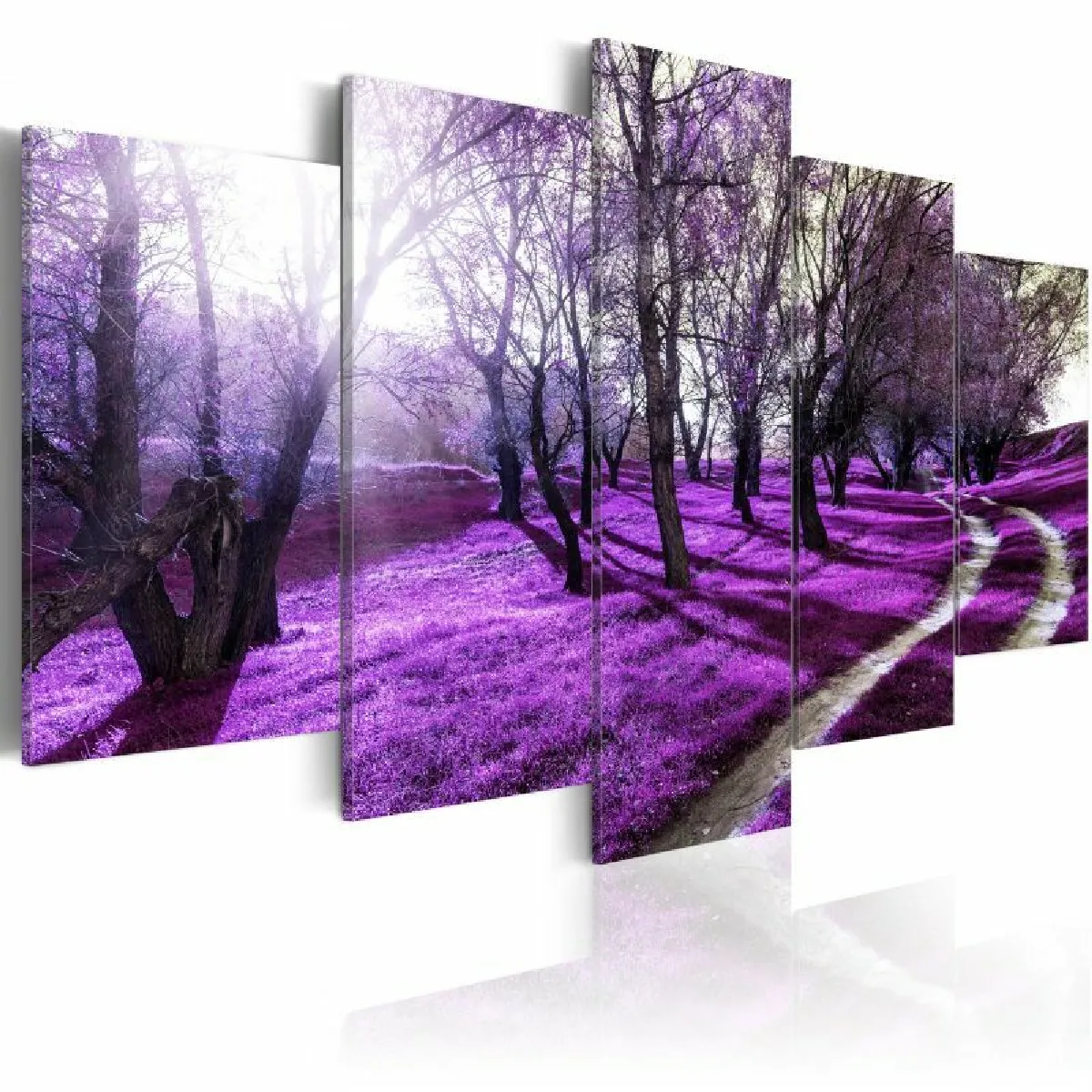 Paris Prix Tableau Verger de Lavande 100x200 cm - Tableau & peinture ...