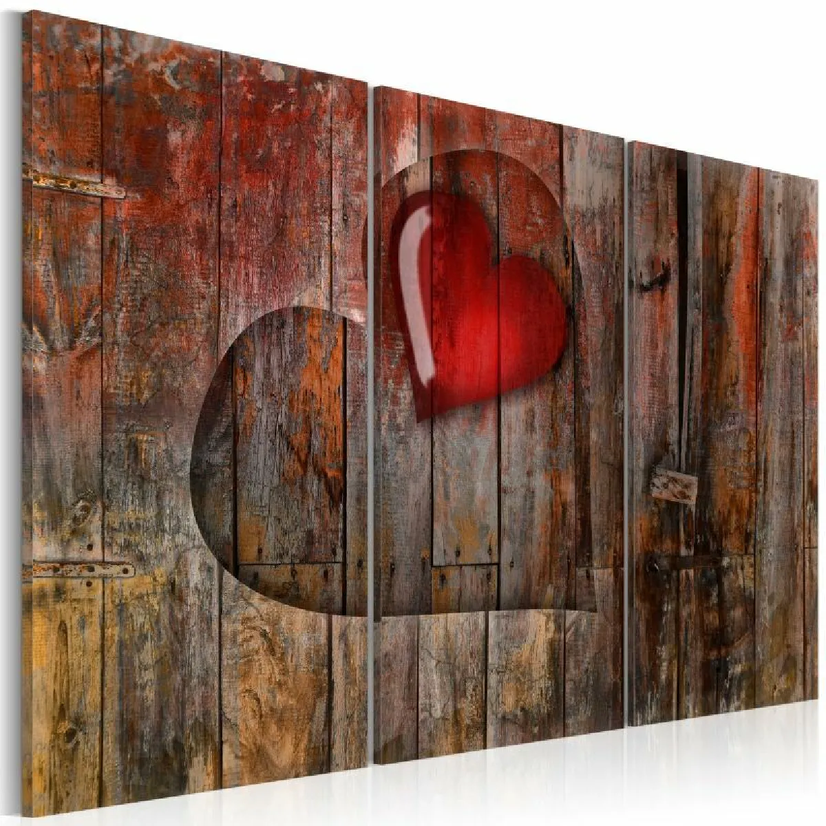 Paris Prix Heart To Heart Tableau - 80 x 120 cm - Tableau & peinture ...