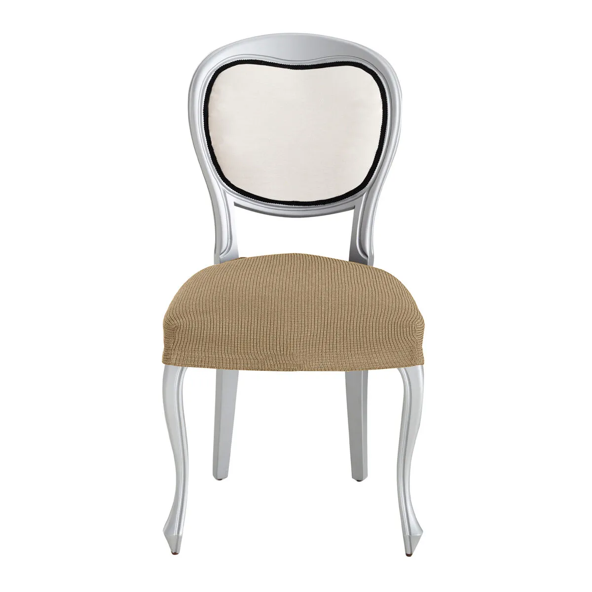 Eysa Housse de Chaise ULISES Beige 50 x 5 x 50 cm 2 Unités - Housse de ...