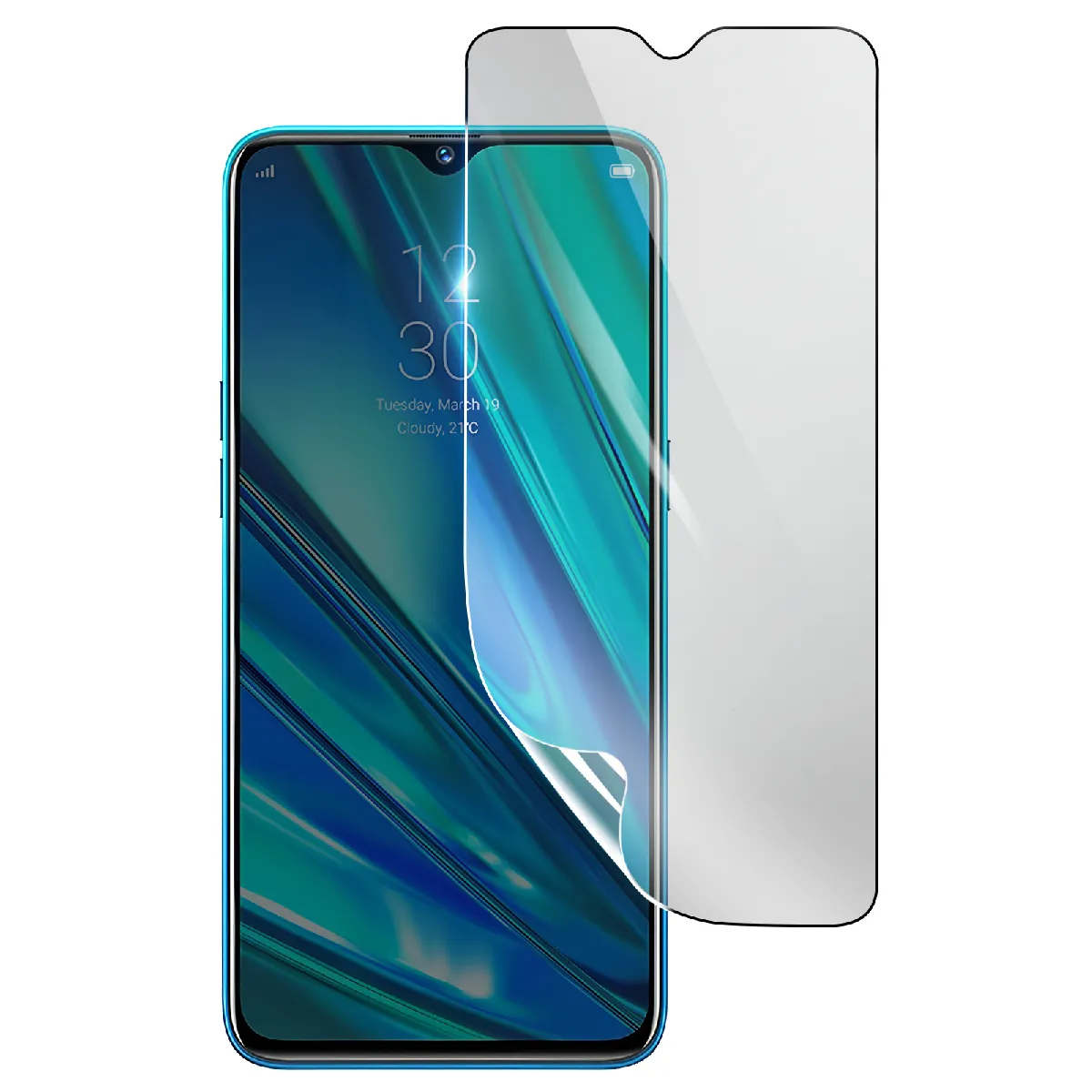 Realme 5 Pro - 3mk Hydrogel Antichoc - Protection écran smartphone ...