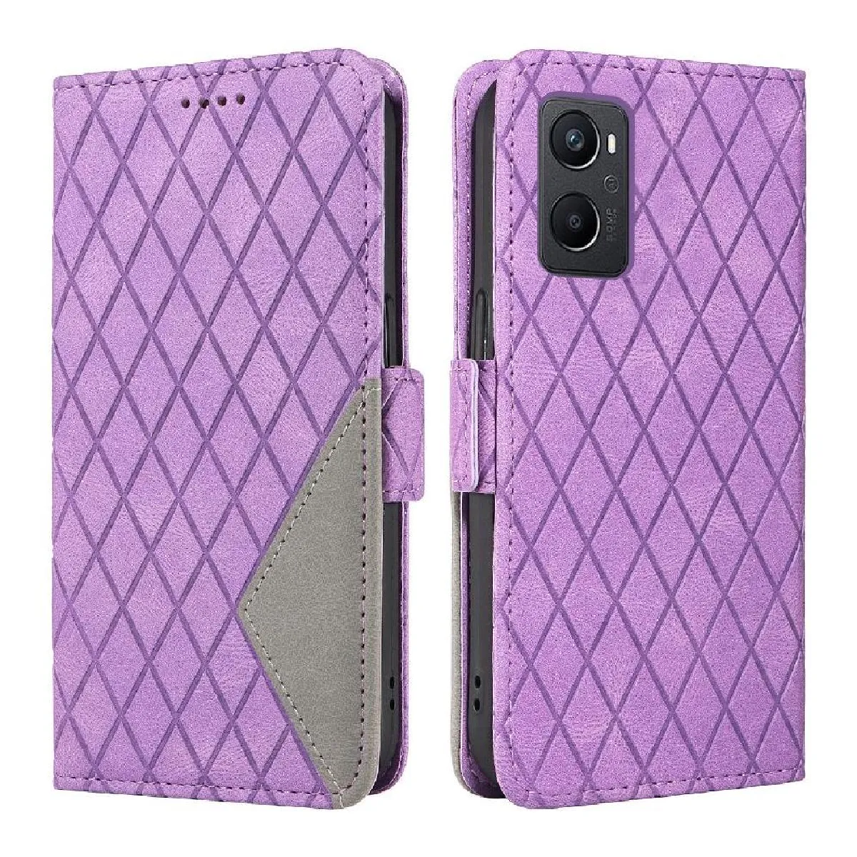 Flip Étui FOXDOCK - OPPO RENO 7 LITE - Violet - Coque & étui smartphone ...