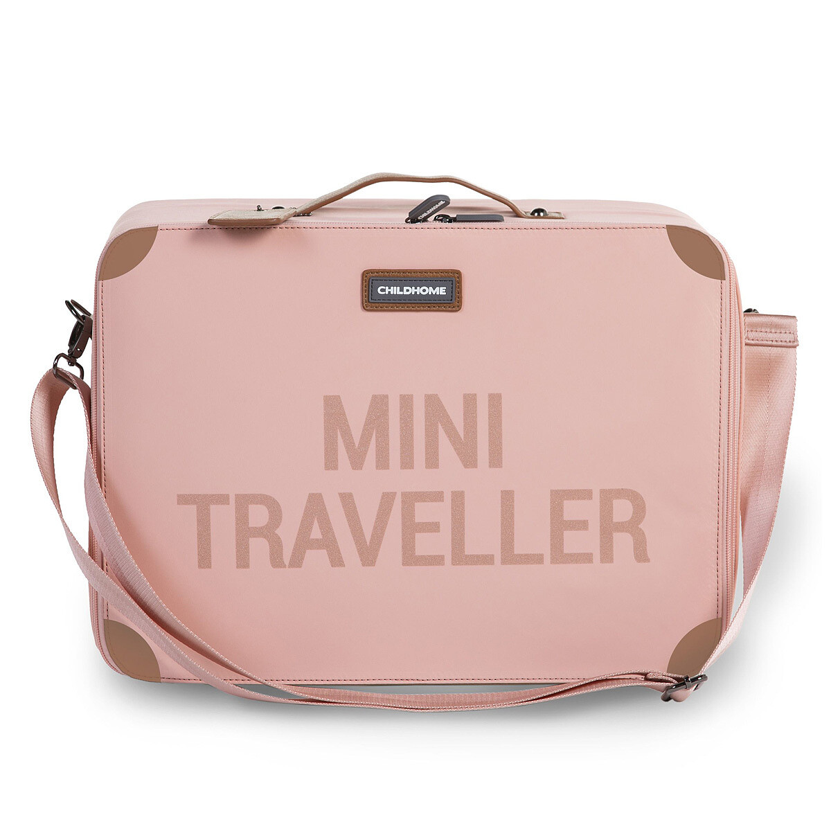 Childhome Valise Mini Traveller - Rose et Cuivre - Bagagerie enfant ...