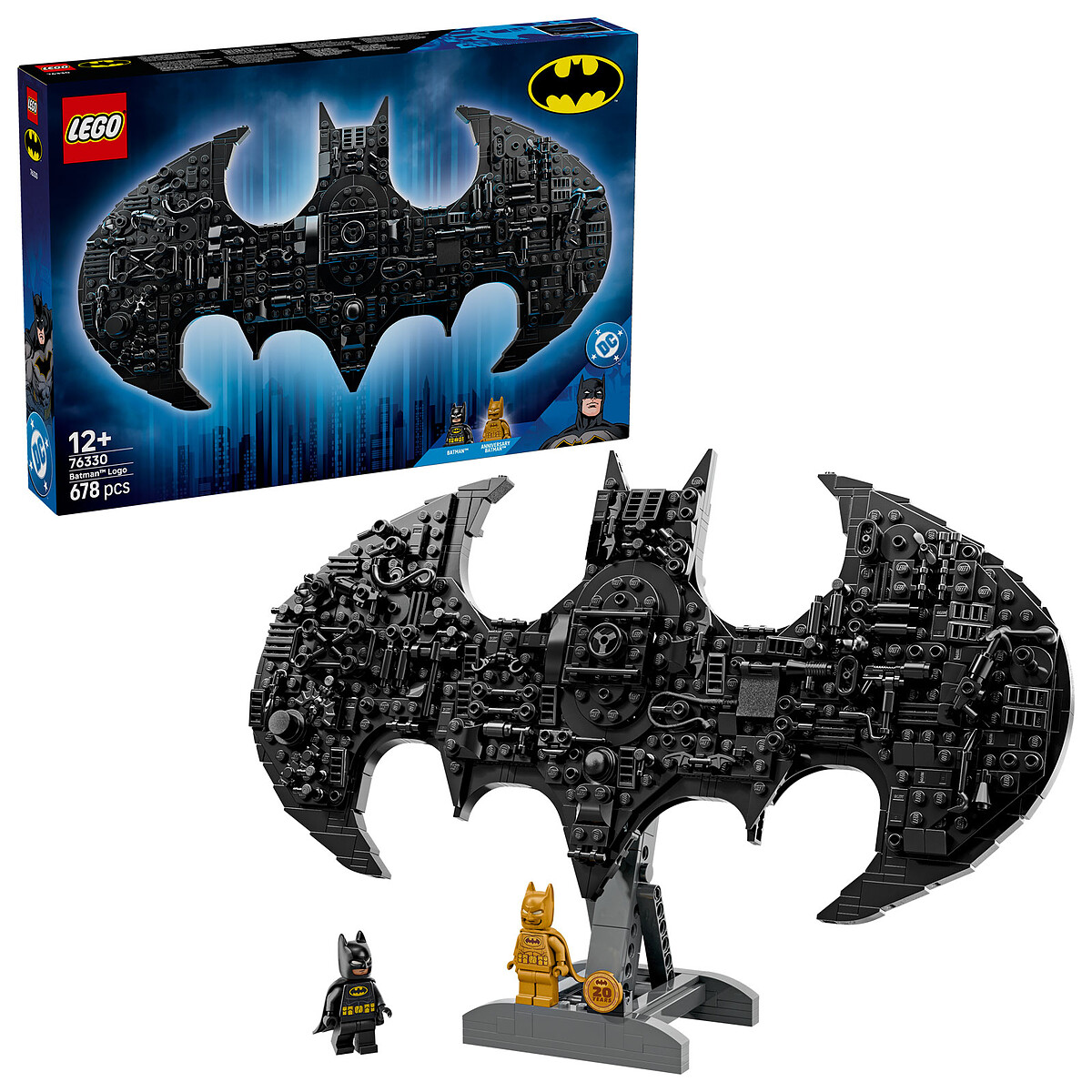 LEGO DC 76330 Logo de Batman - Lego - Rue du Commerce