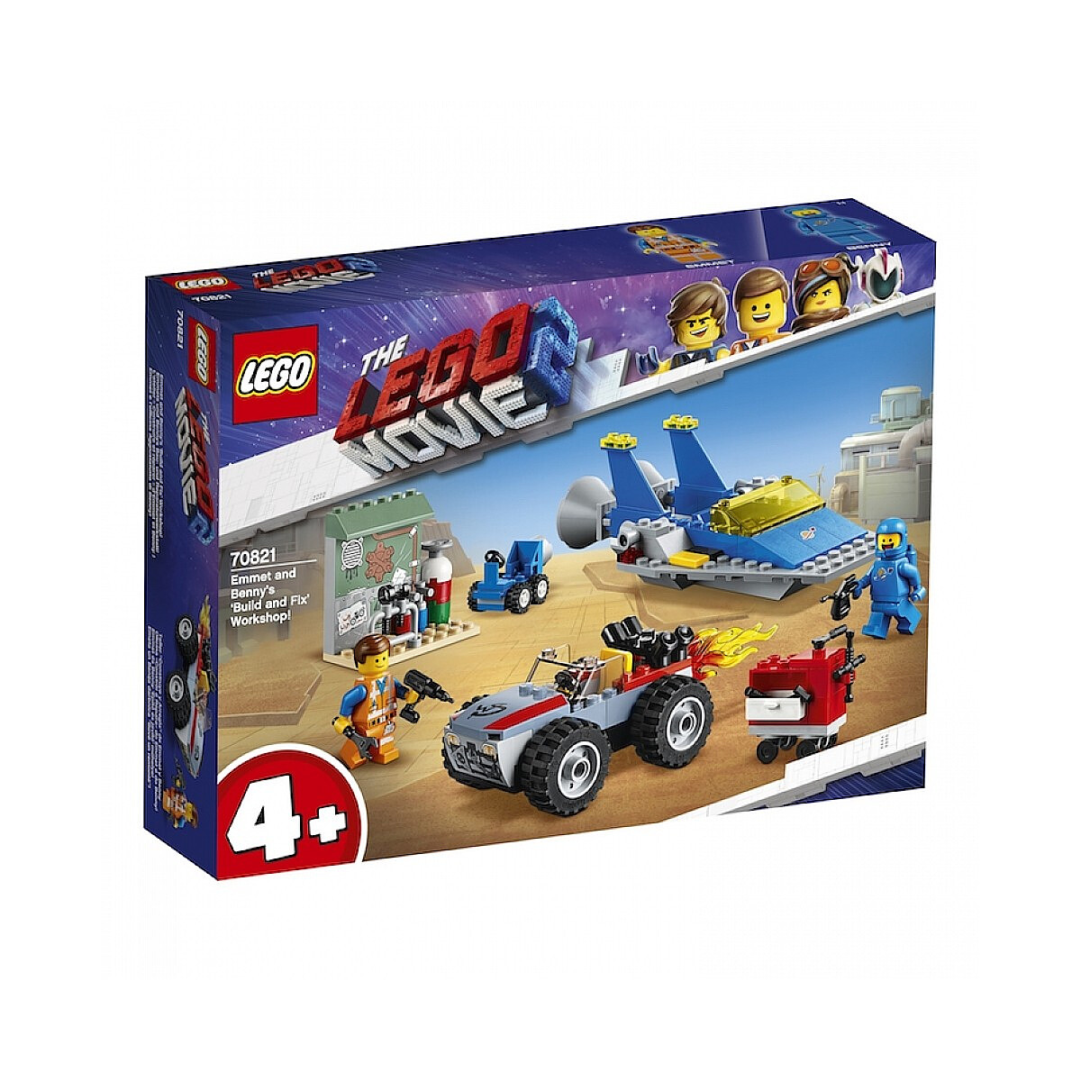 LEGO L'atelier « Construire et réparer » d'Emmet et Benny ! - 70821 ...