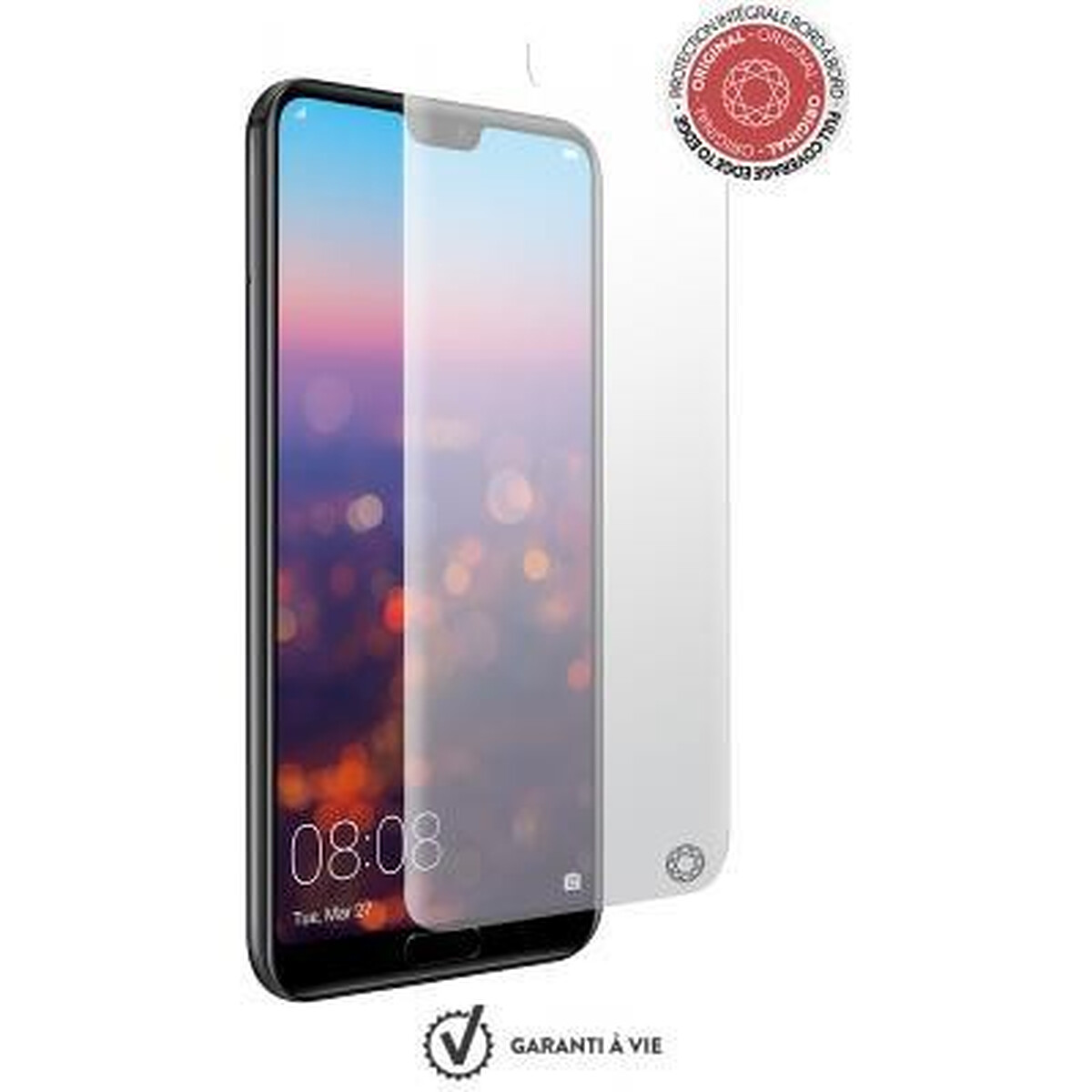 Force Glass Verre Trempé P20 Pro - Transparent - Protection écran ...