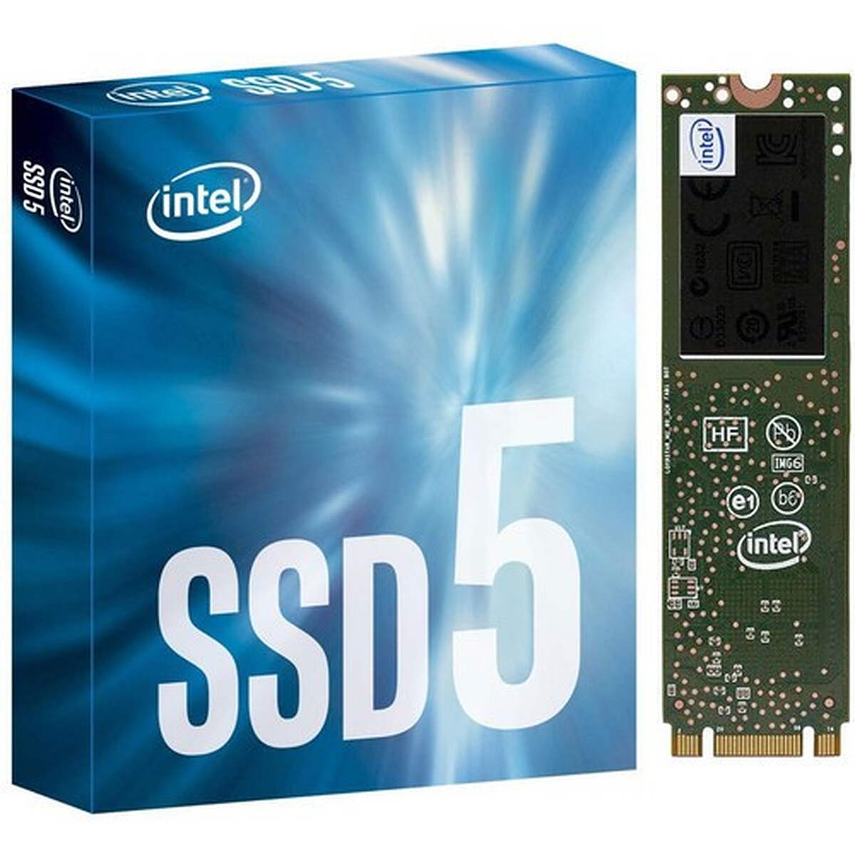Intel 545S Series 512 Go M.2 SATA III (6 Gb/s) - SSD - Rue du Commerce